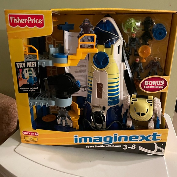 Toys | Brand New Fisher Price Imaginext Space Shuttle With Bonus | Poshmark